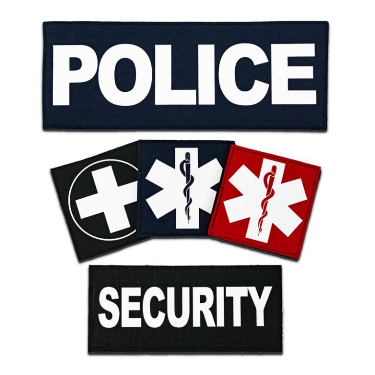 Tactical Vest & Plate Carrier Patches | Custom Velcro | Safe Life Defense
