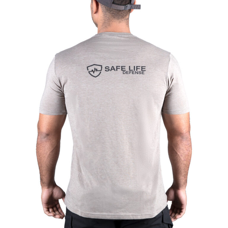 Safe Life Defense Ultralight T-Shirt (Desert Gray) - Safe Life Defense