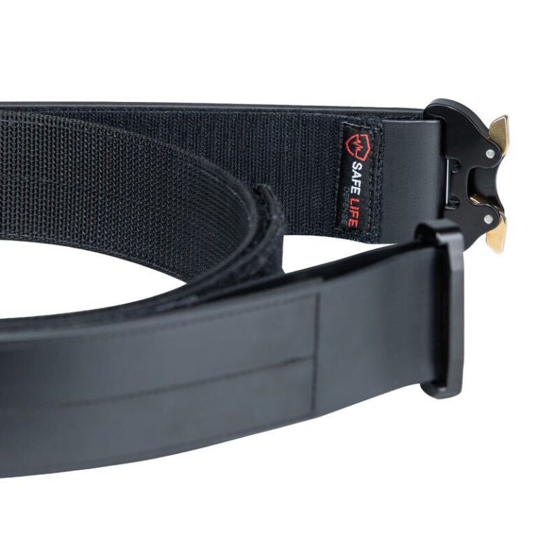Plain Leather Finish Duty Belt - Safe Life Defense
