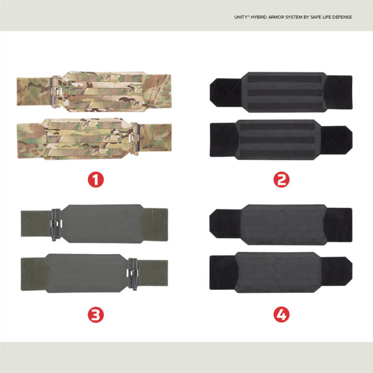 Unity™ Articulated Comfort Stretch Side Straps - Safe Life Defense